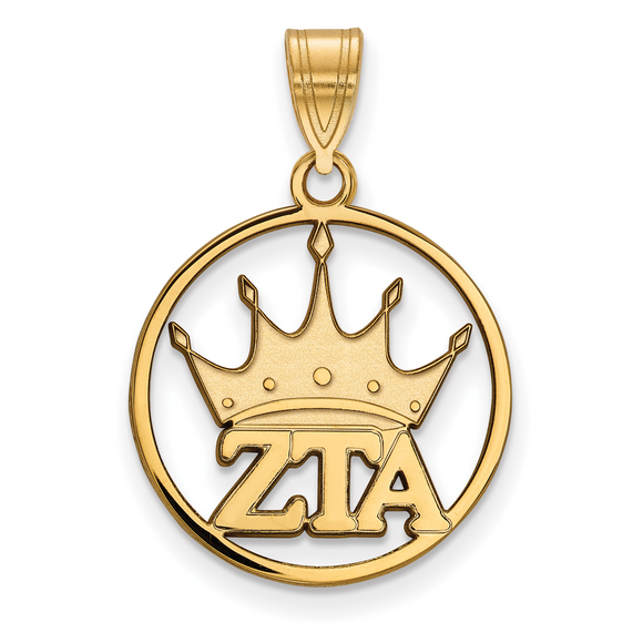 Hail MaryGifts | Jewelry | Sterling Goldplated Zeta Tau Alpha Sorority ...